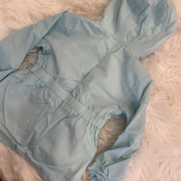 Disney | Jackets & Coats | Disney Princess Tiffany Blue Rain Jacket ...